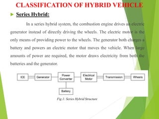 SEMINAR ON HYBRID VEHICLE / ELECTRICVEHICLE TECHNOLOGY | PPTX