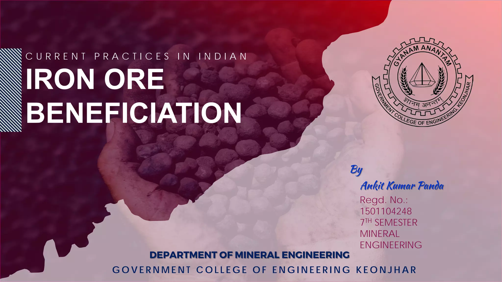 Seminar on iron ore beneficiation in india | PDF