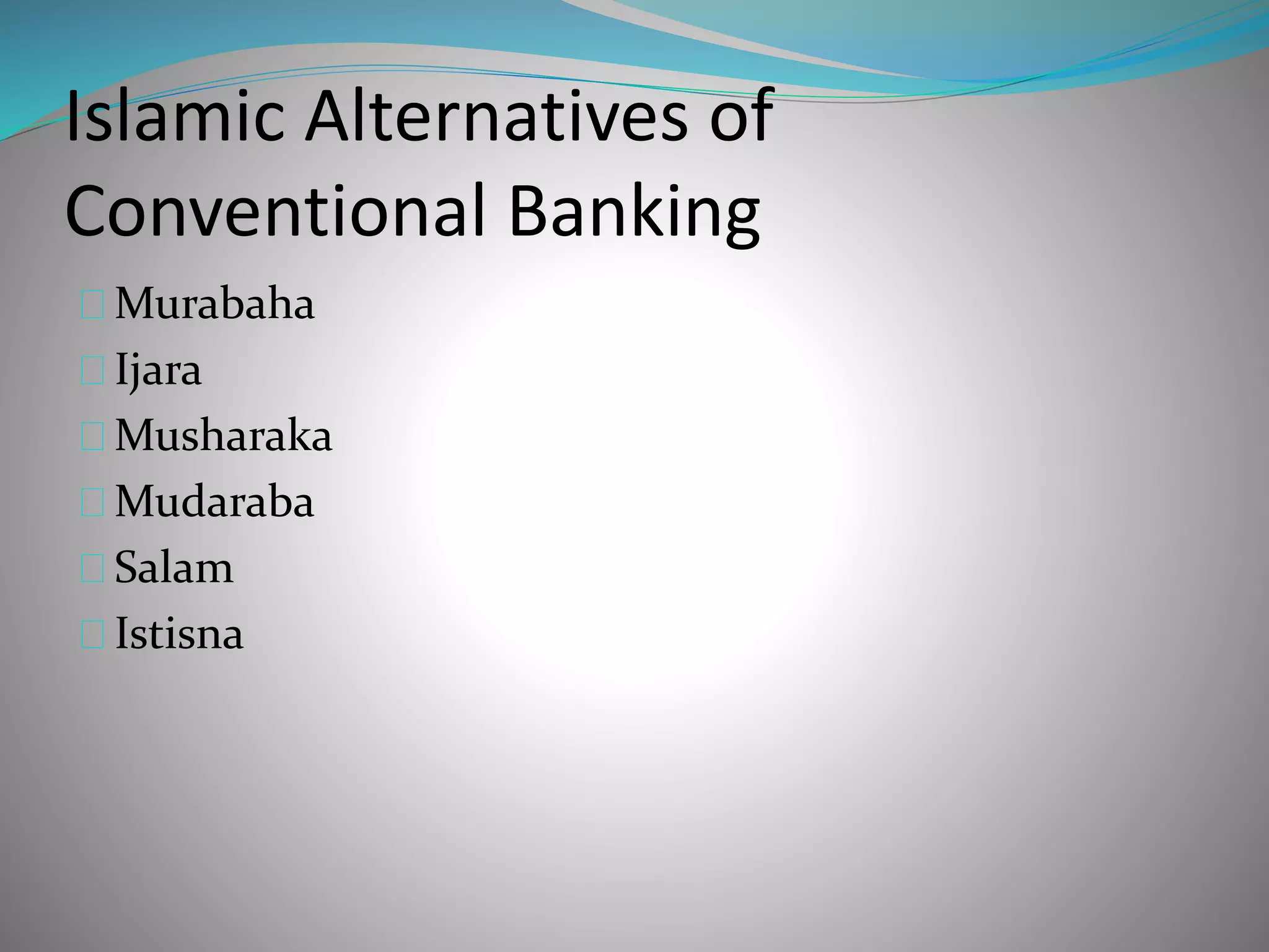 Islamic Banking/ Financing Trends & Opportunities | PPTX
