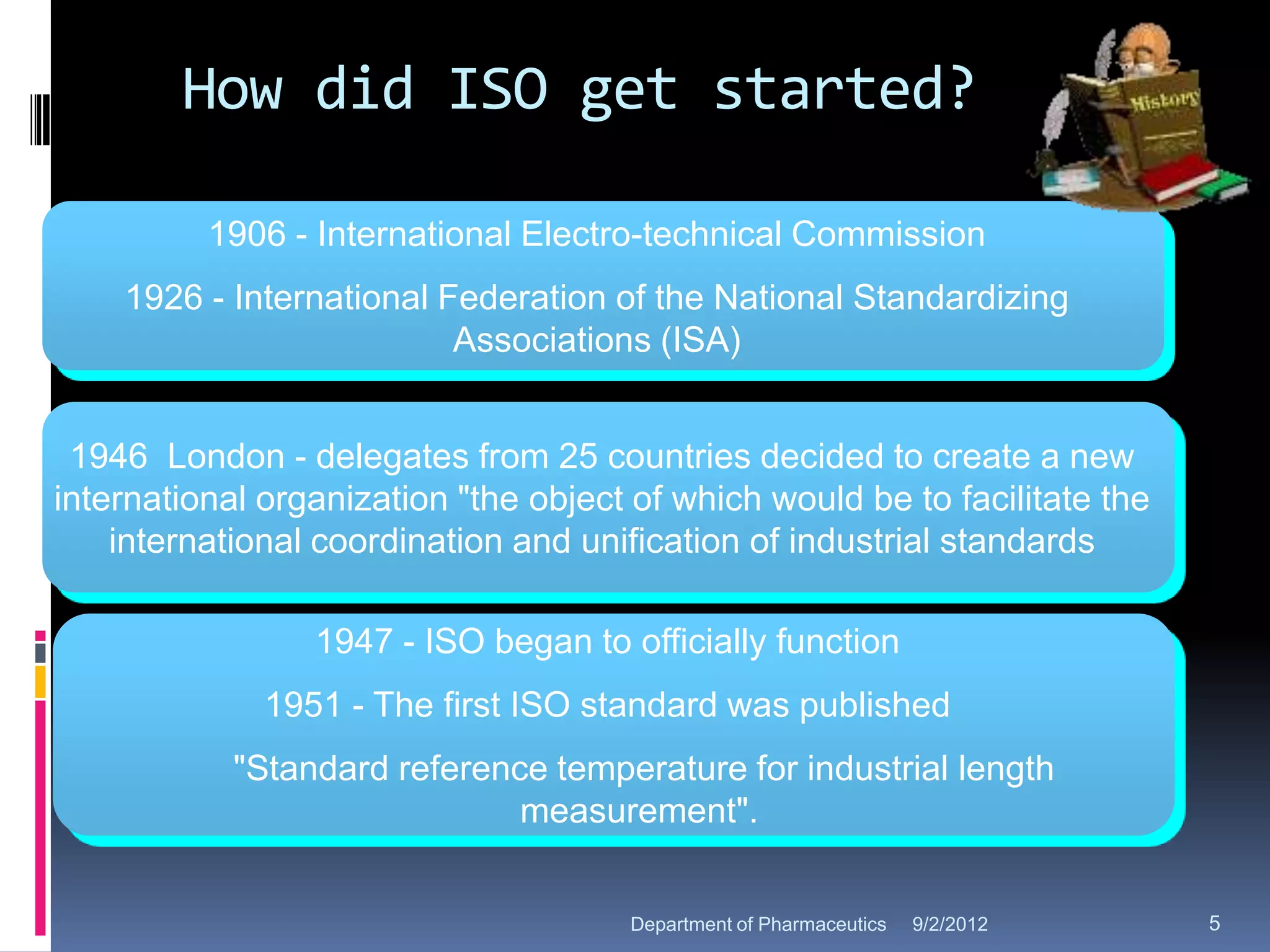 ISO series, guide of pharmaceutical manufacturing facilities ...