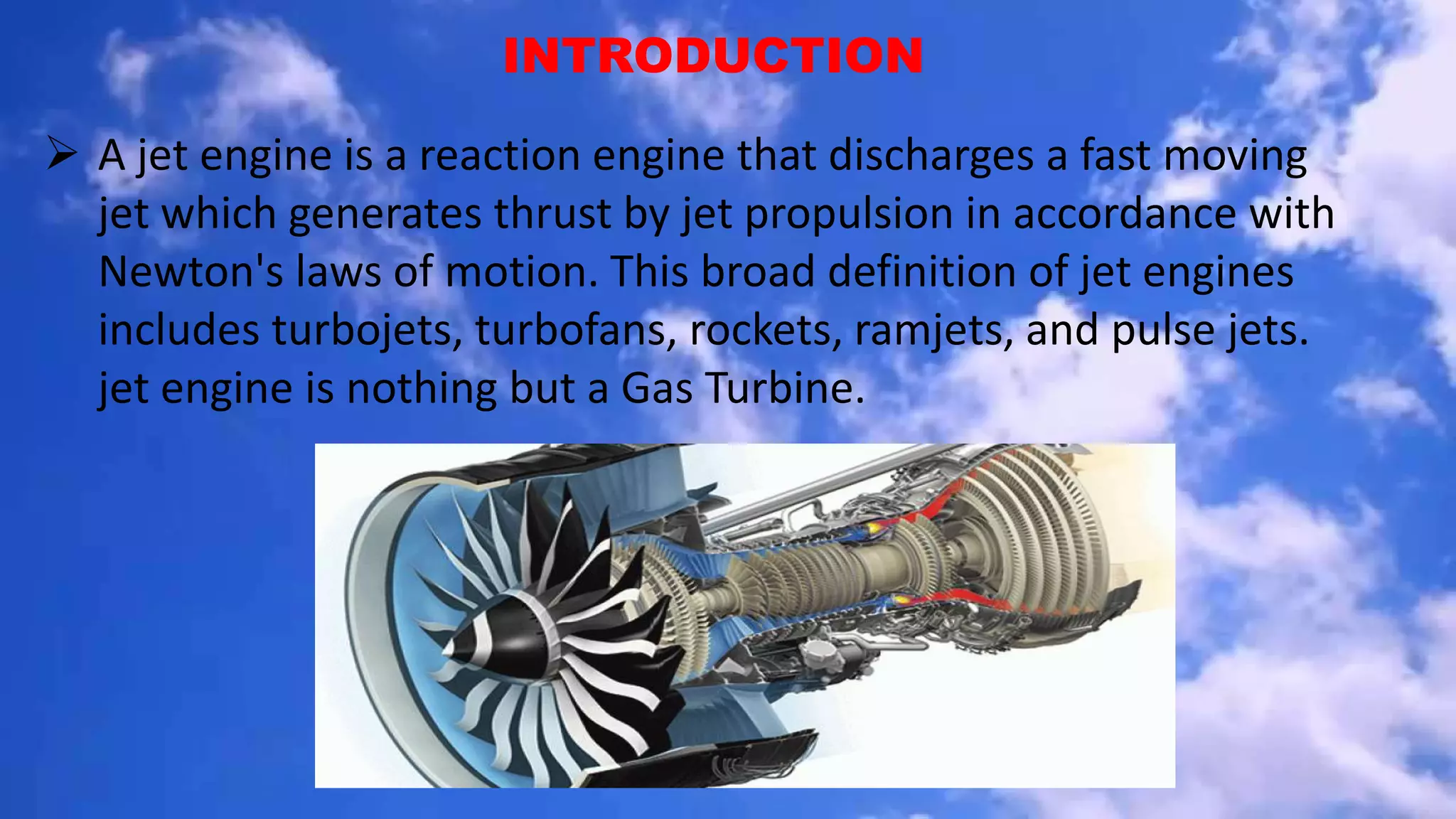 Seminar report on jet engine | PPT