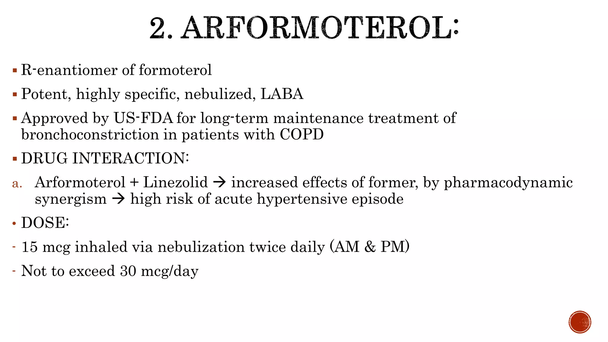 Seminar on LABA & SABA: By RxvichuZ! ;) | PPTX