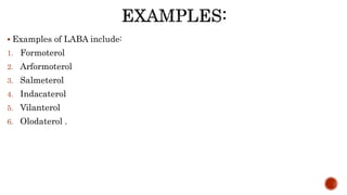 Seminar on LABA & SABA: By RxvichuZ! ;) | PPTX