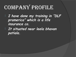 Seminar on life insurance | PPT | Life Insurance | Insurance