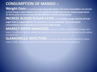 Seminar on mango and sapota | PPT