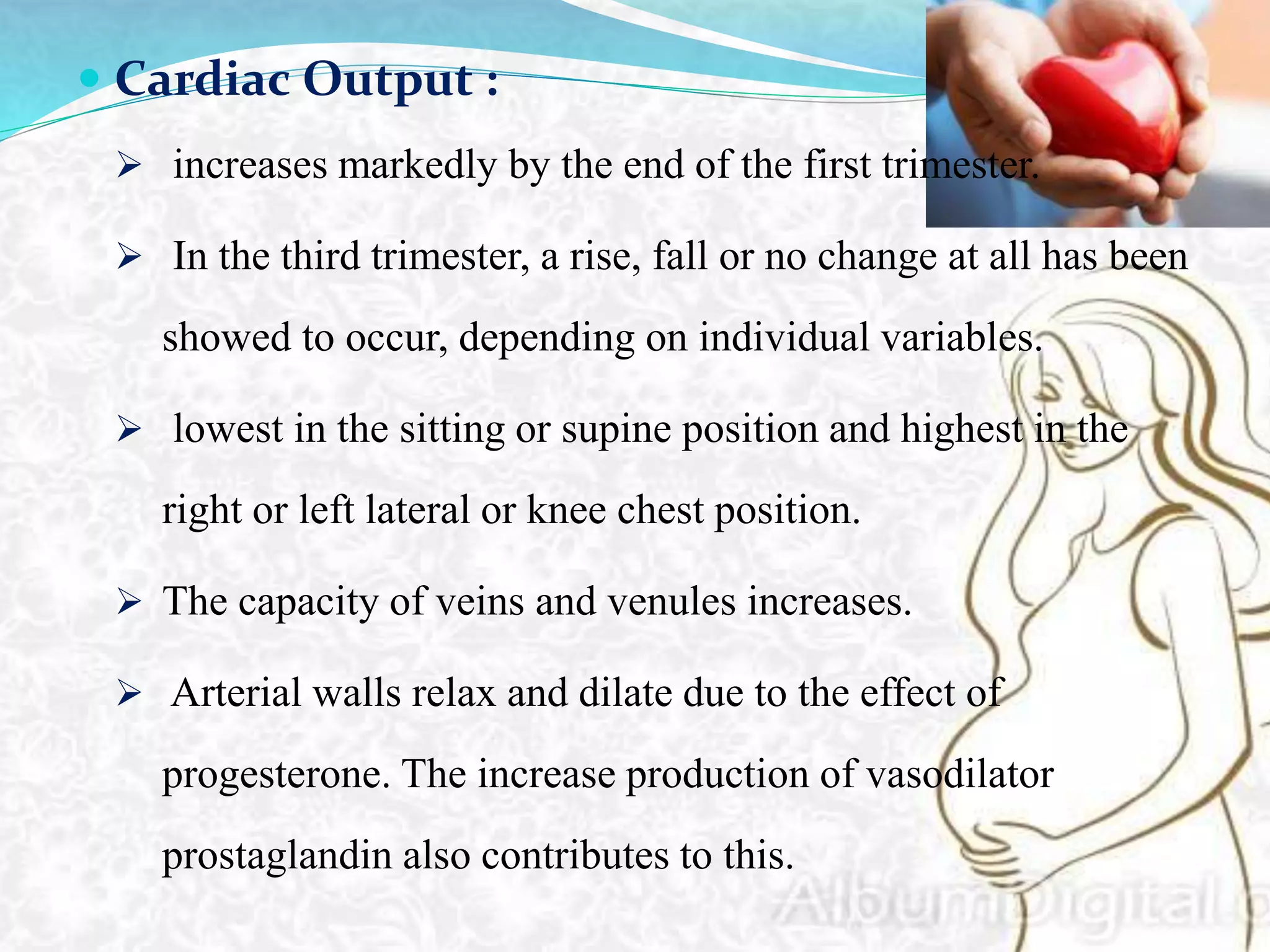 maternal adaptation during pregnancy | PPTX
