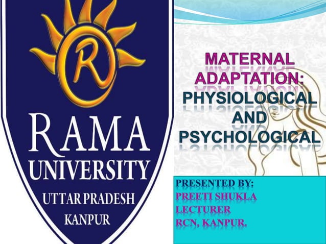 maternal adaptation during pregnancy | PPTX | Pregnancy | Reproductive ...