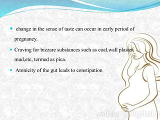 maternal adaptation during pregnancy | PPTX
