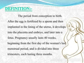 maternal adaptation during pregnancy | PPTX