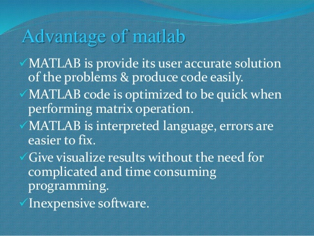Seminar on MATLAB