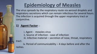 Seminar on measles and influenza | PPTX