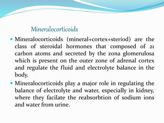 Mineralocortcoids | PPTX