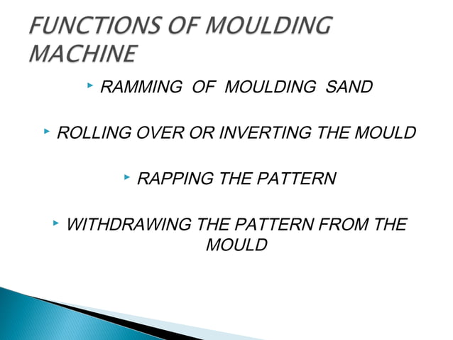 Seminar on moulding machines | PPT | Woodworking | Arts and Crafts