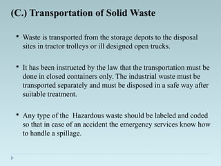 Seminar on Solid Waste Management | PPT