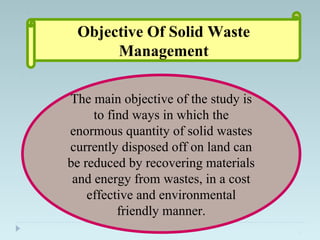 Seminar on Solid Waste Management | PPT