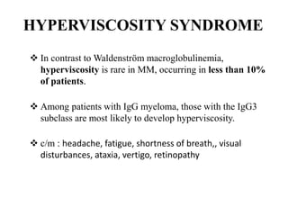 seminar on multiple myeloma.pptx | Free Download