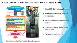 Nuclear thermal propulsion in space(NTP) | PPTX