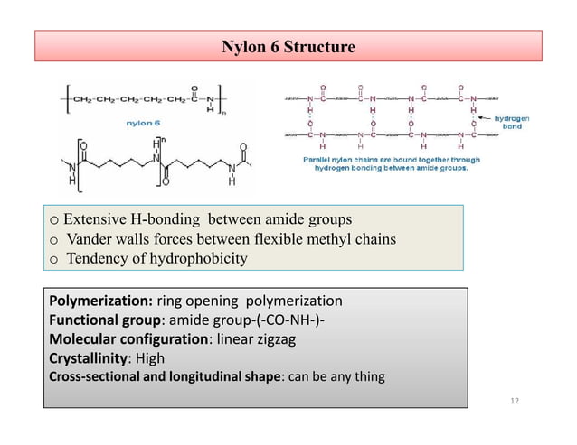 Nylon 6 Fiber | PDF | Chemistry | Science