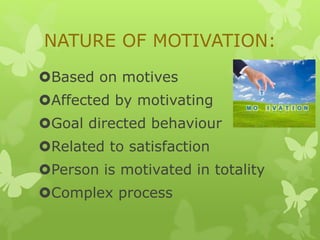 Seminar on motivation | PPTX