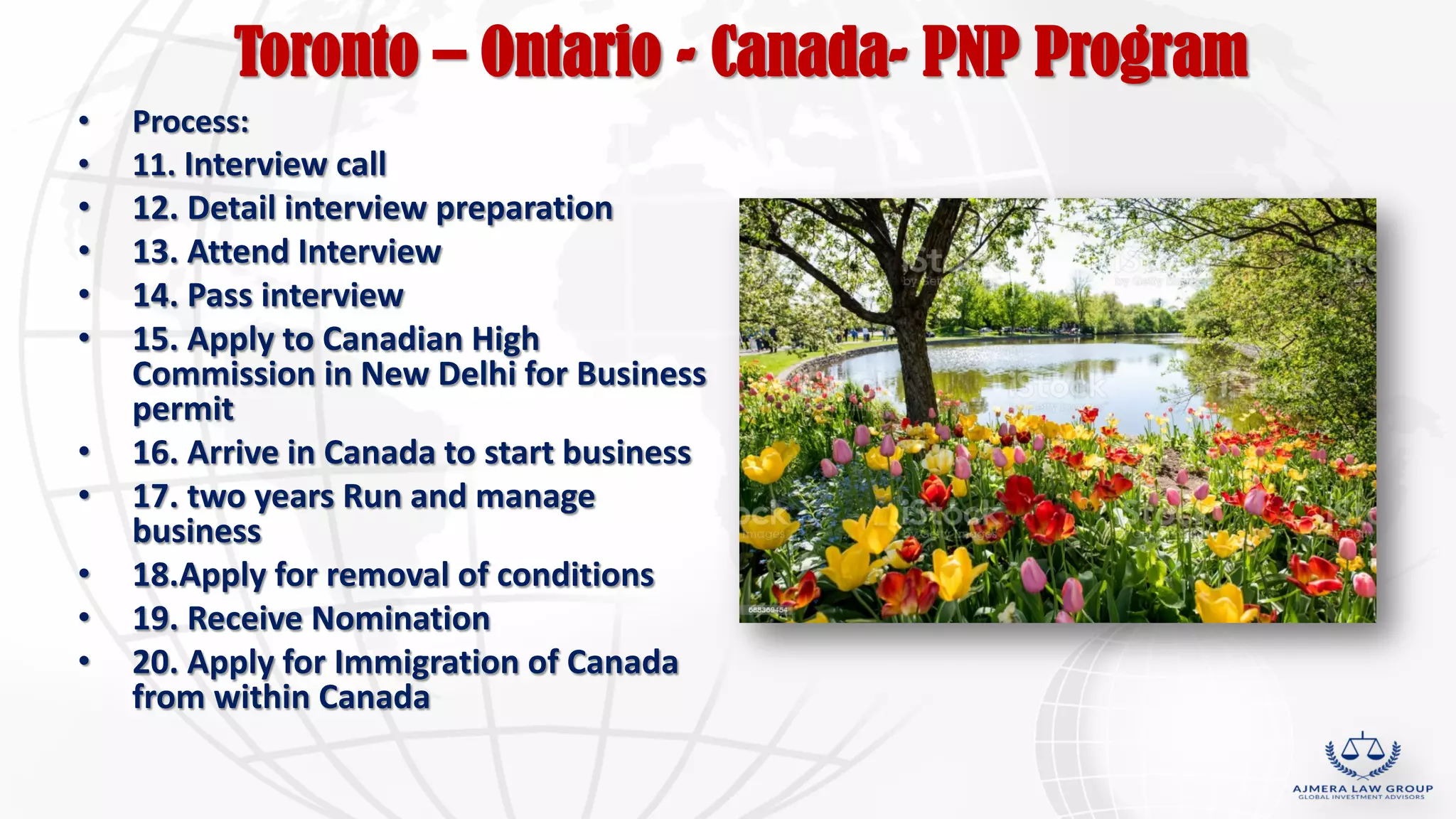 Ontario, Canada PNP Business immigration | PPT