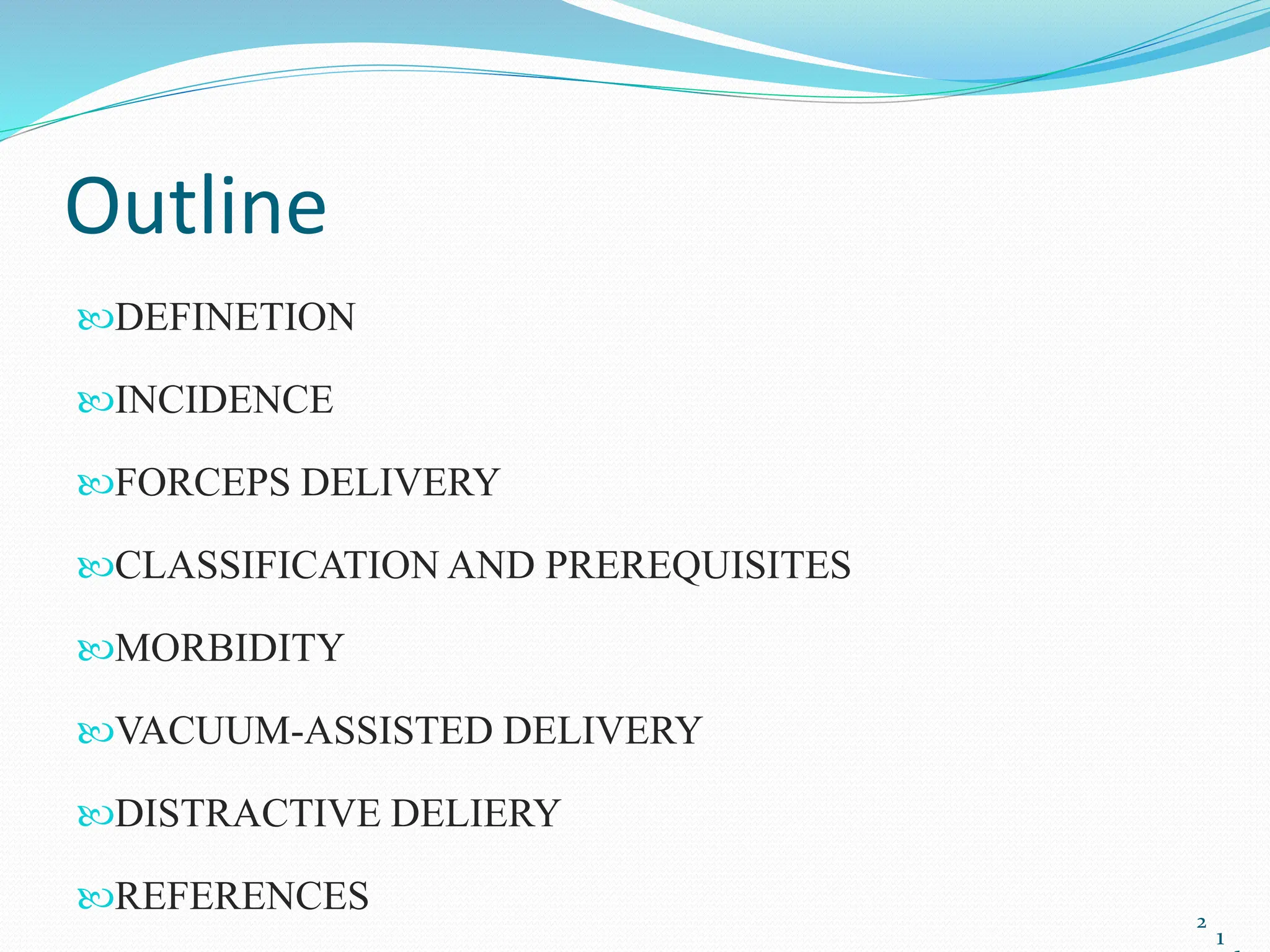Seminar on operative vaginal delivery pptx | PPT