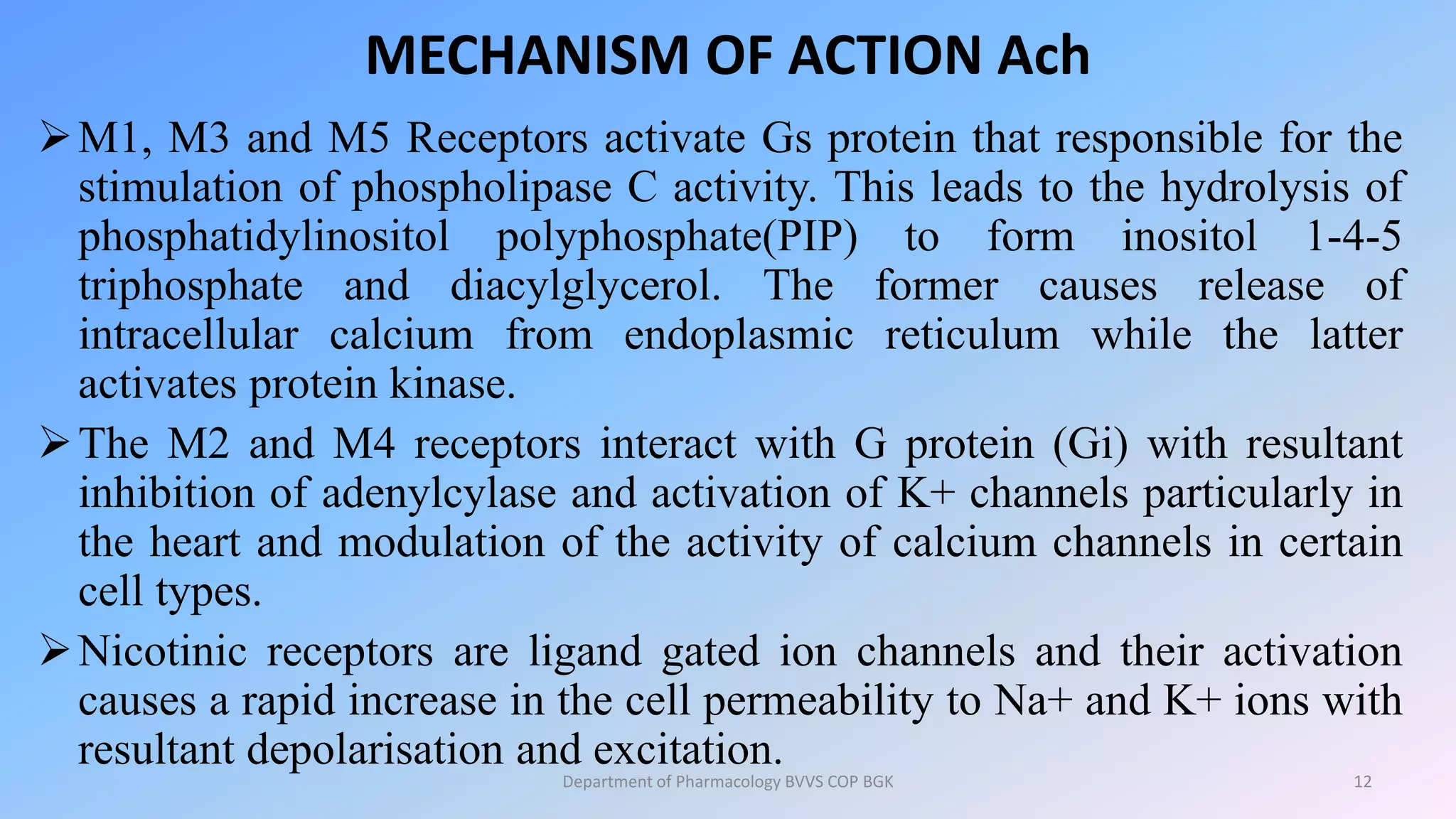 Seminar on parasympathomimetic and parasympatholytic converted | PDF