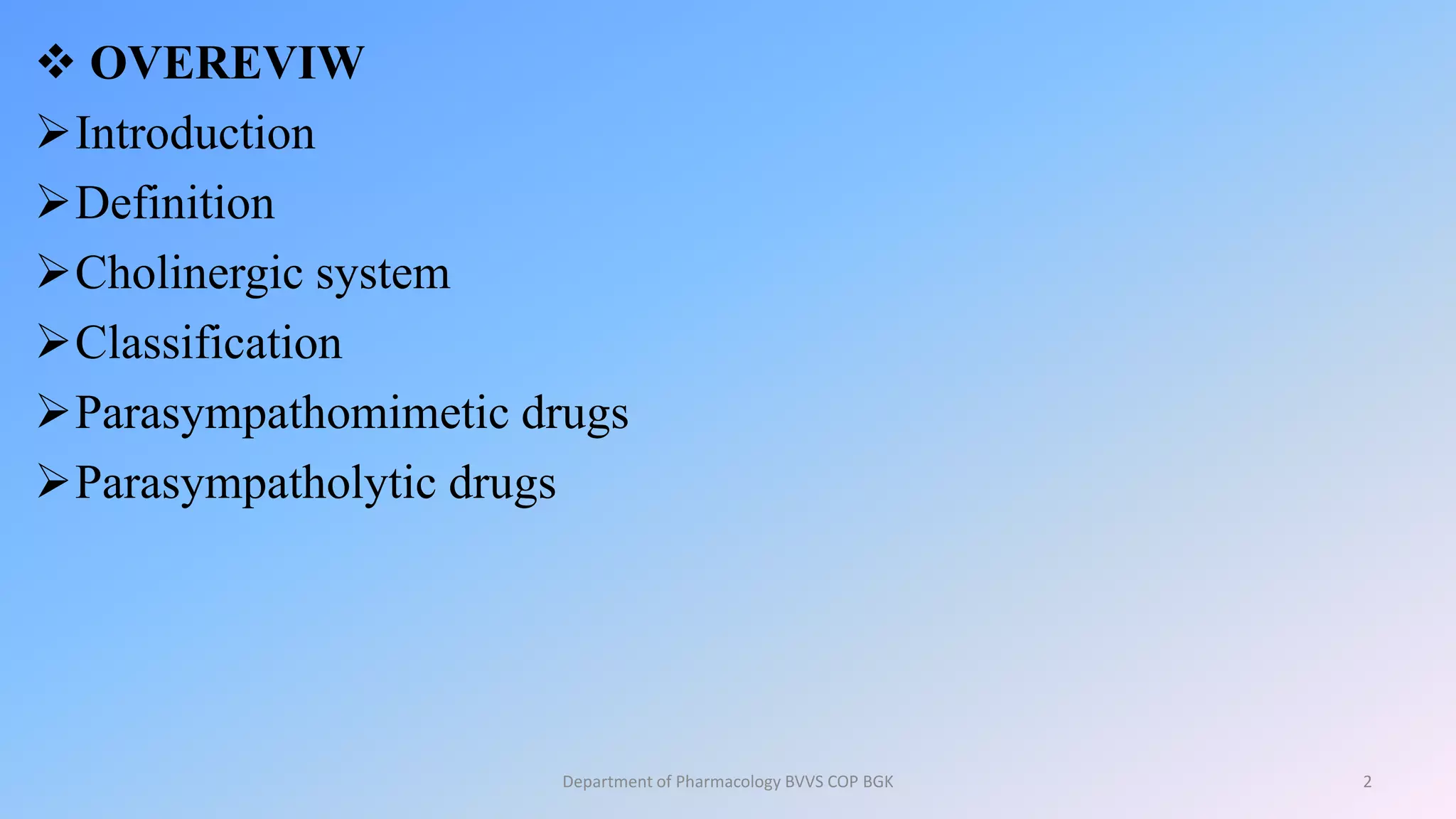 Seminar on parasympathomimetic and parasympatholytic converted | PDF