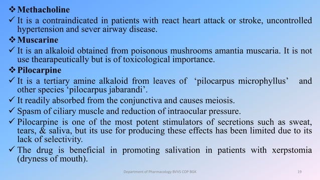 Seminar on parasympathomimetic and parasympatholytic converted | PDF