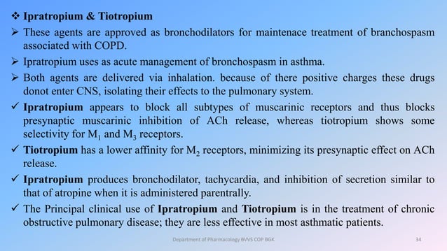 Seminar on parasympathomimetic and parasympatholytic converted | PDF