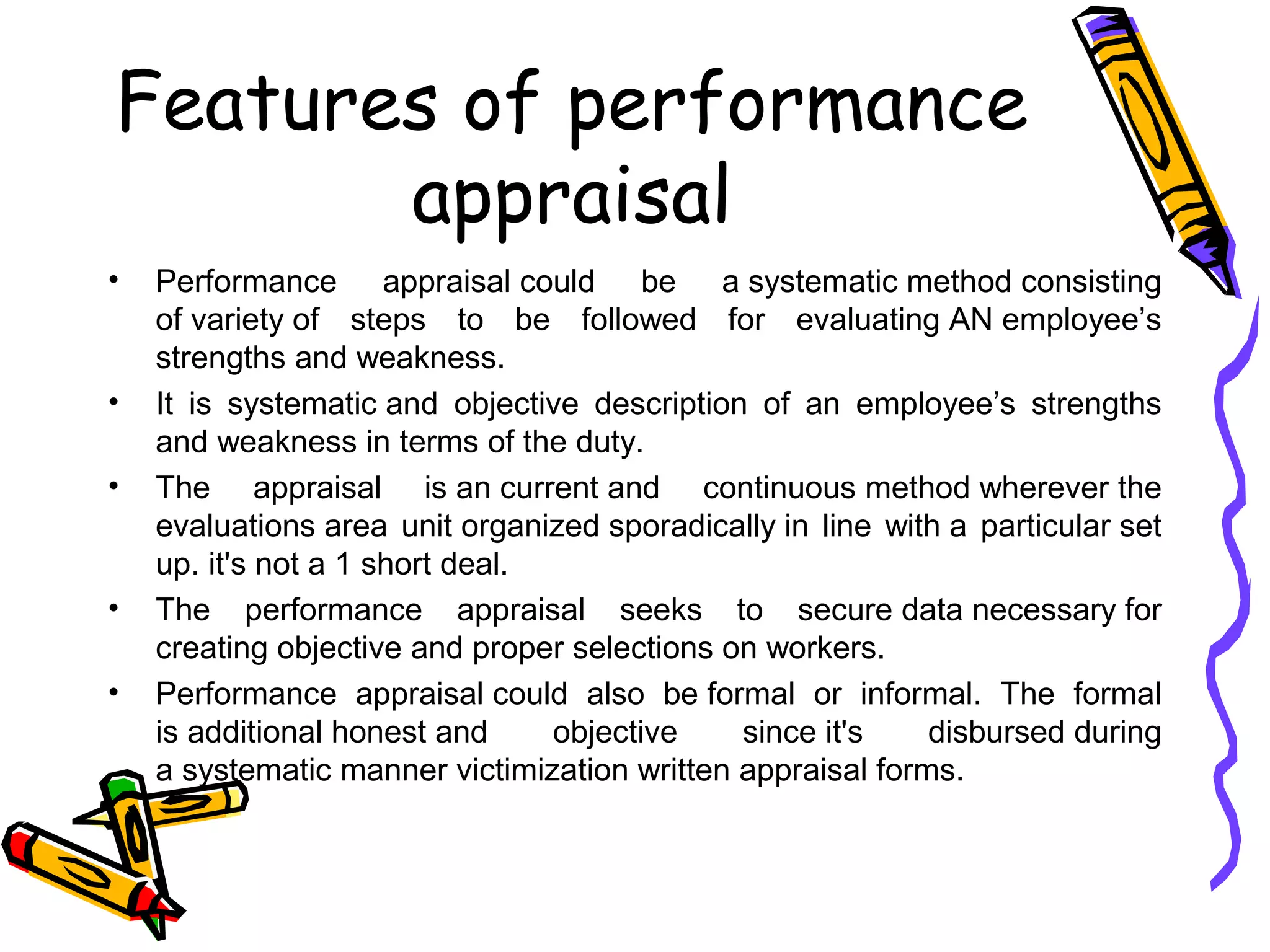 Seminar on performance appraisal and potential appraisal | PPT