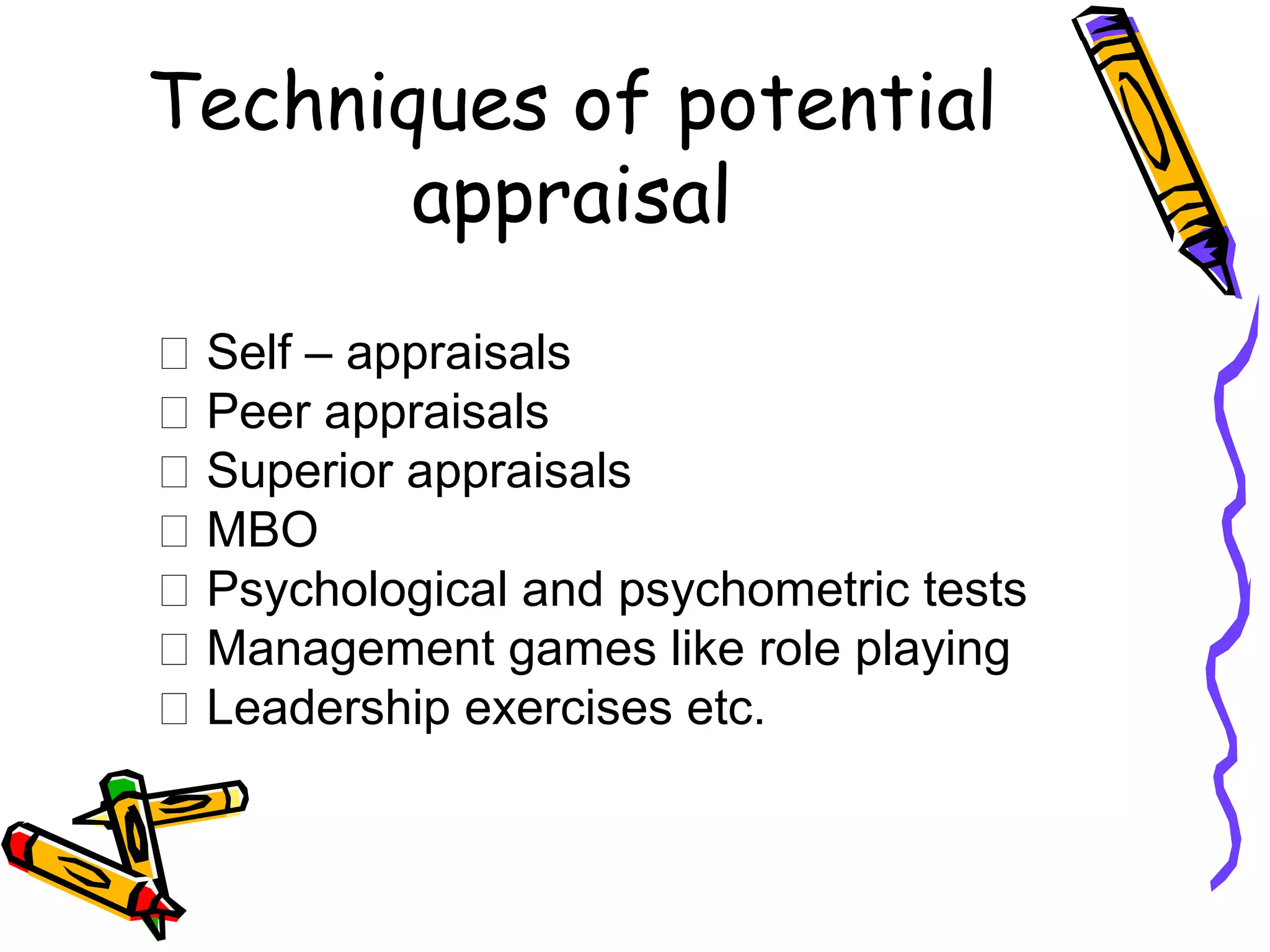 Seminar on performance appraisal and potential appraisal | PPT