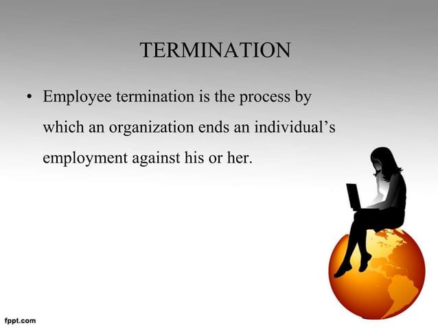 Seminar on personnel policies, Termination And Staff Developmental ...