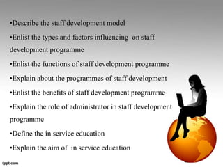 Seminar on personnel policies, Termination And Staff Developmental ...