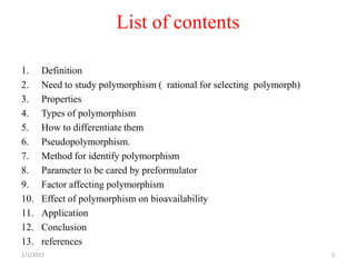 Seminar on polymorphism | PPTX
