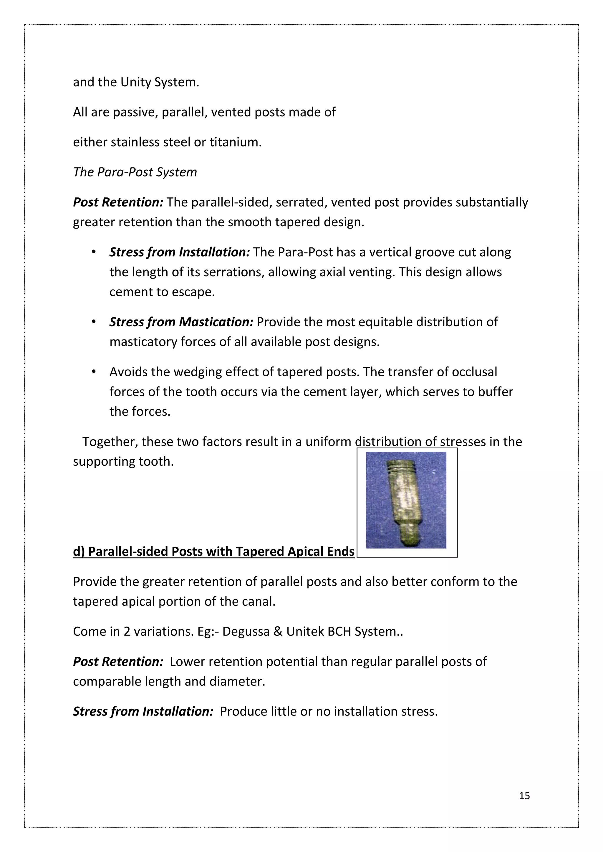 SEMINAR ON POST AND CORE pdf.pdf