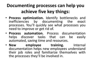 Seminar on Process Documentation.pptx