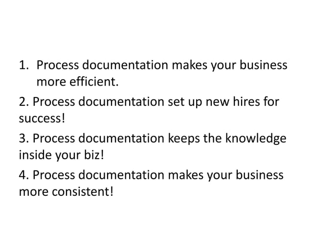 Seminar on Process Documentation.pptx