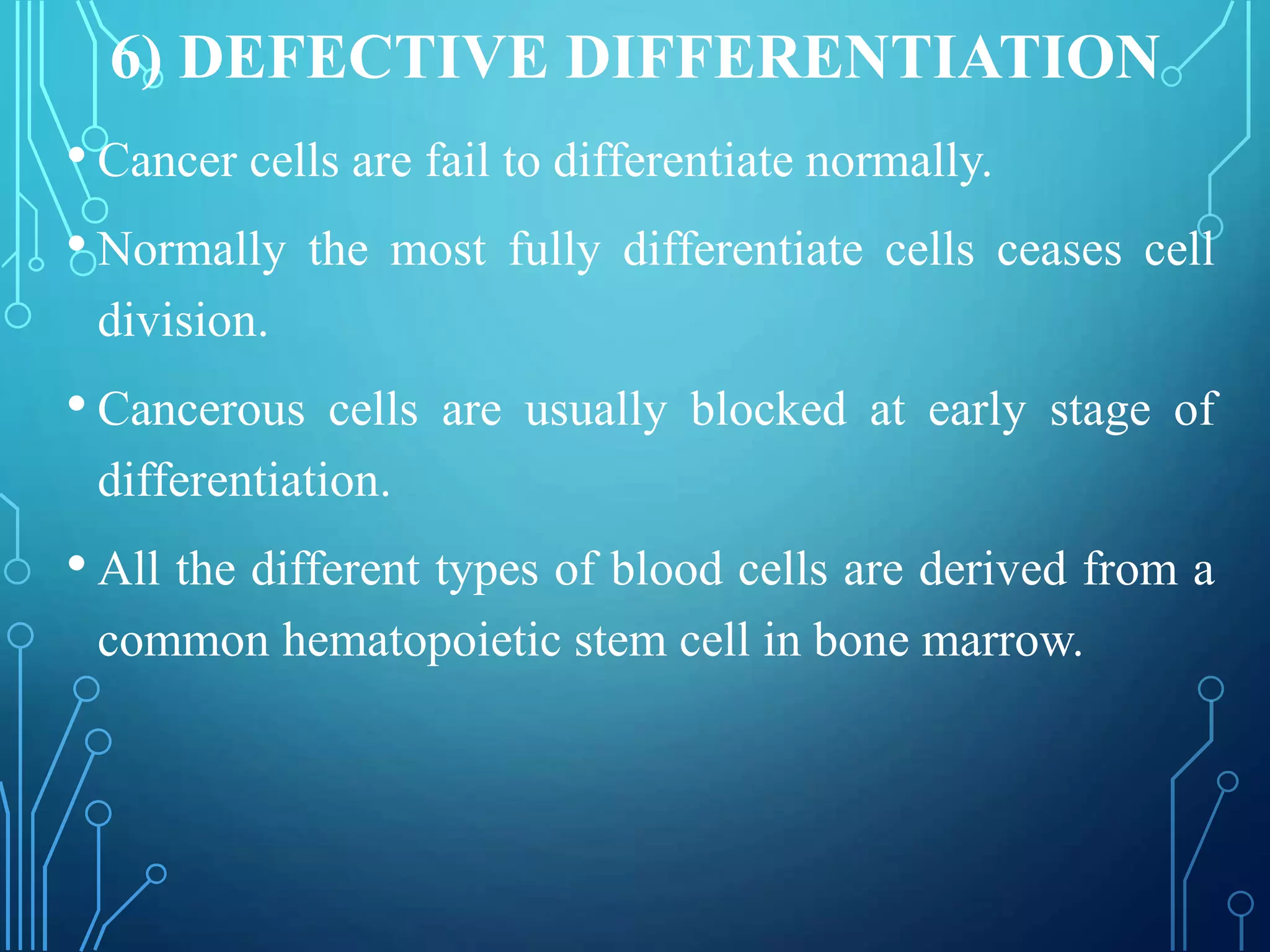 Properties of cancer cells | PPTX