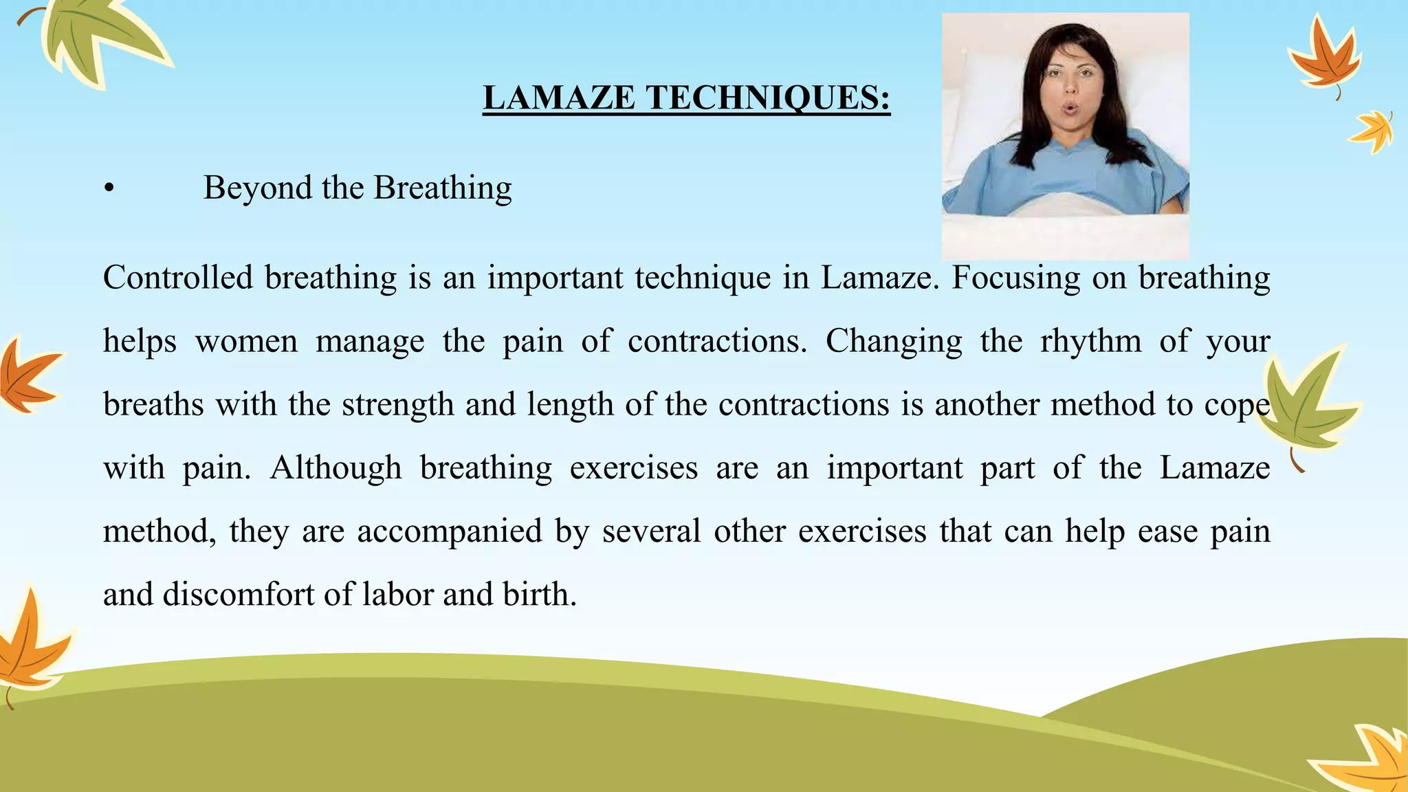 PSYCHOPROPHYLACTIC METHODS IN LABOUR | PPTX