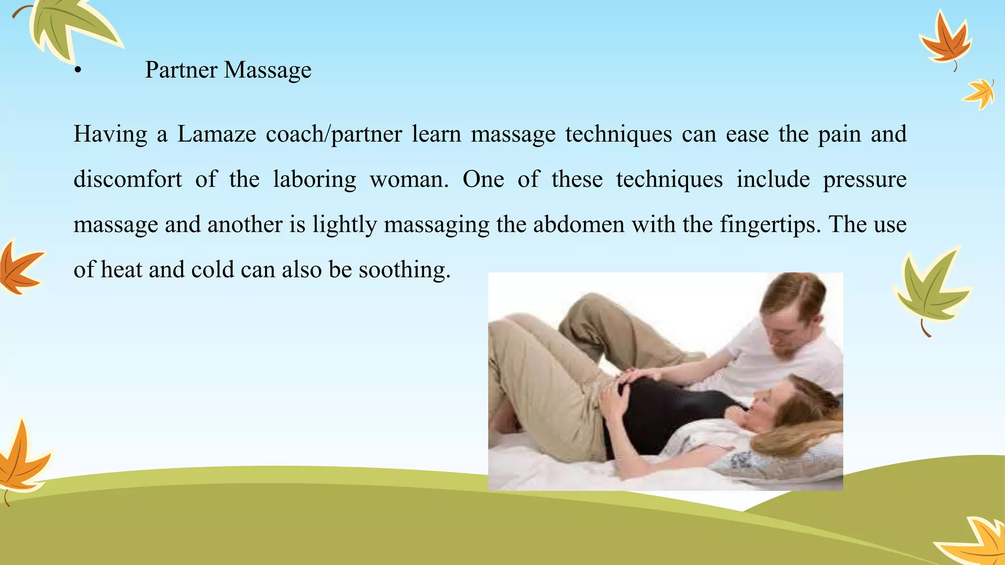 PSYCHOPROPHYLACTIC METHODS IN LABOUR | PPTX