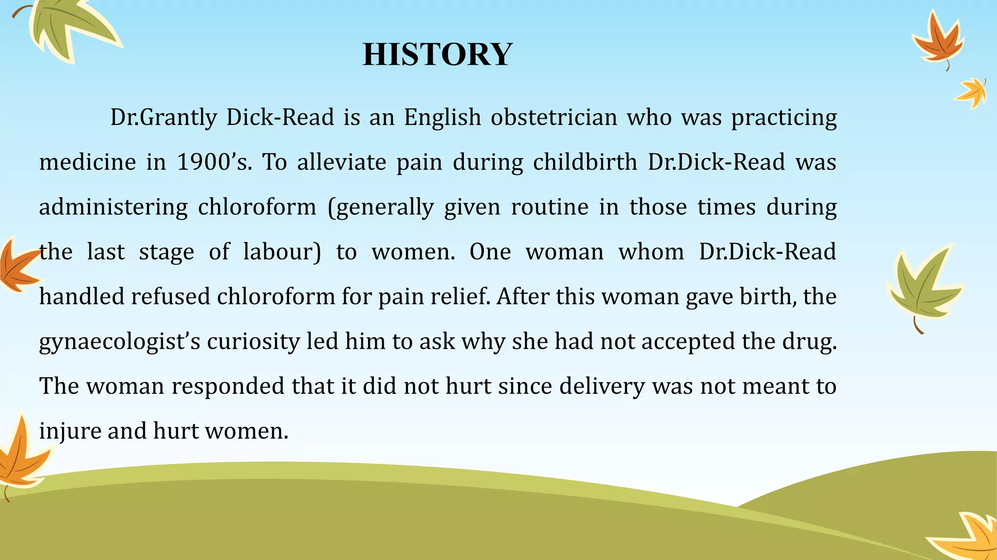 PSYCHOPROPHYLACTIC METHODS IN LABOUR | PPTX