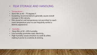 Seminar on radiographic film | PPT