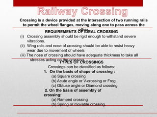 Railway engineering | PPTX