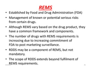 Seminar on restricted drug distribution system | PPT