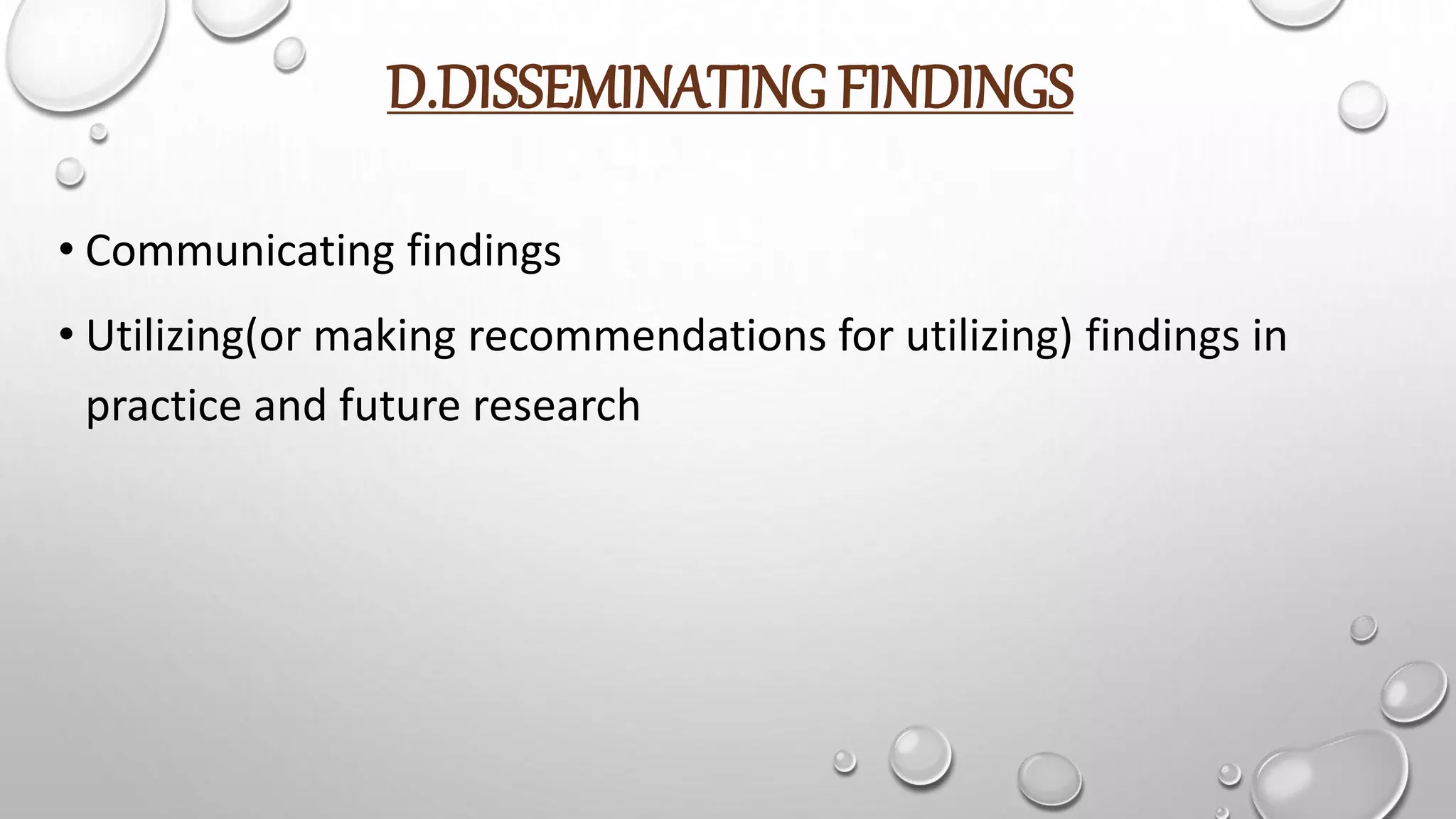 steps of research process | PPTX