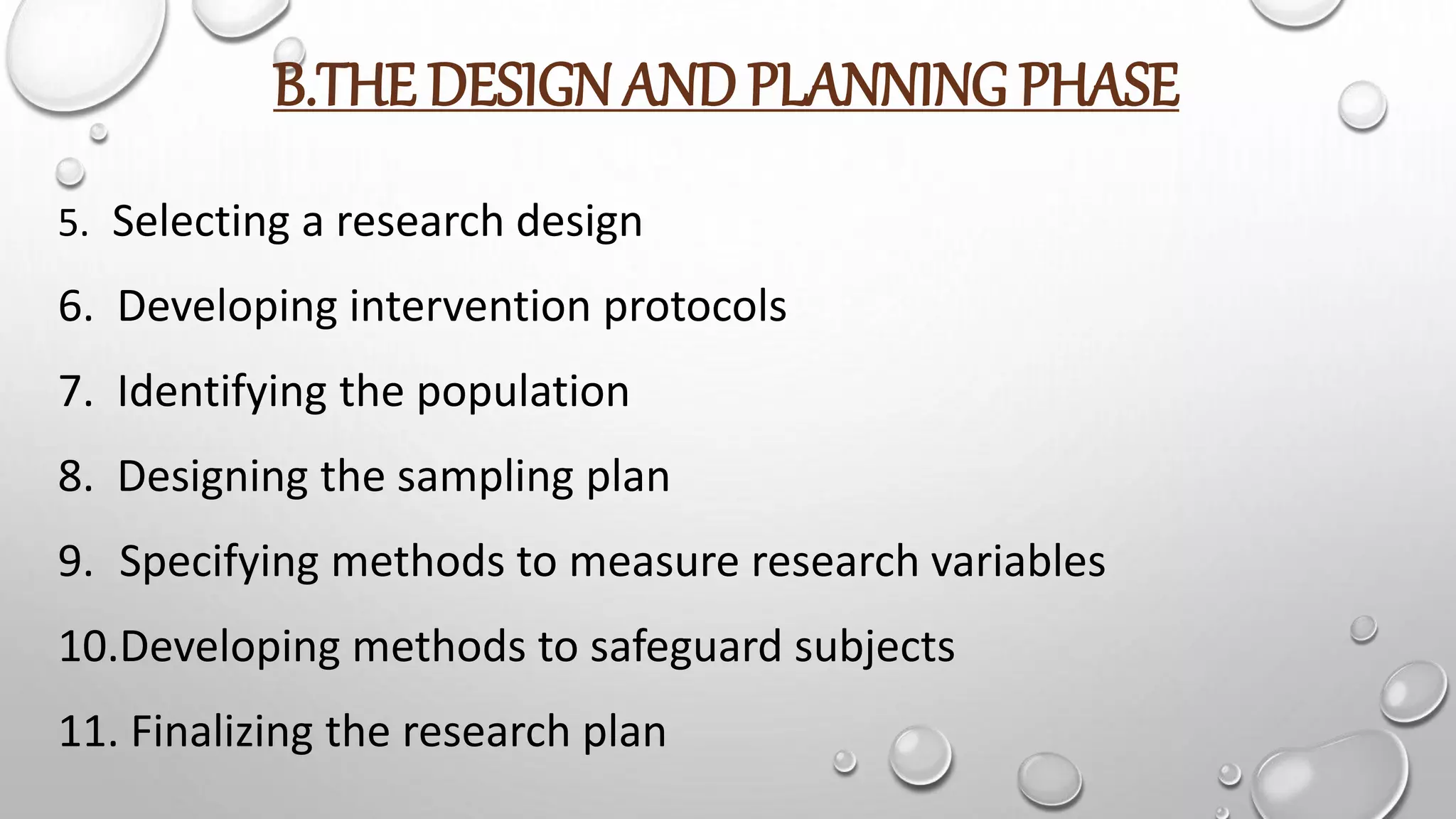 steps of research process | PPTX