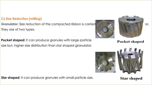 Roll Compactor used in dry granulation technique | PPTX