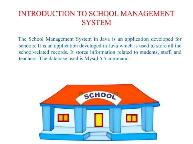 Seminar on school management system | PPT