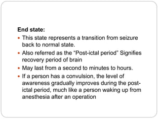 Seminar on Seizure Disorders | PPTX