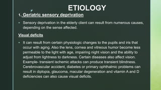 seminar on sensory deprivation and overload.pptx